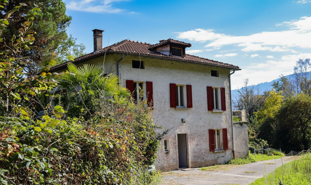 Multi-family house with 2 apartments | Via Mistorni 60, 6984 Pura